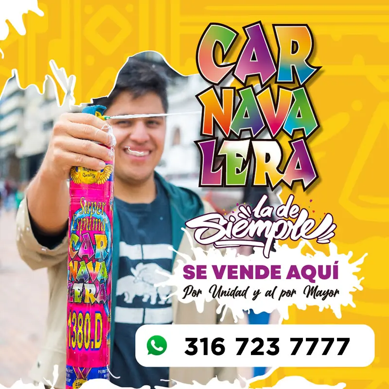 Carioca Carnavalera Pasto al por Mayor | Página Oficial