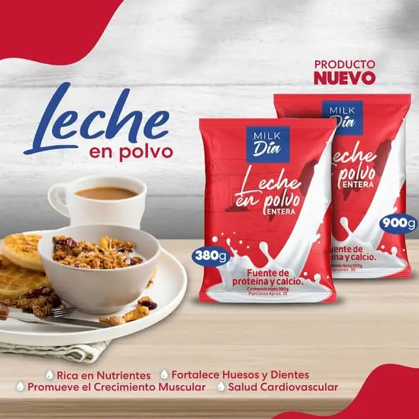 Leche en Polvo Entera MILK DIA: Calidad y Confianza | Bluxus
